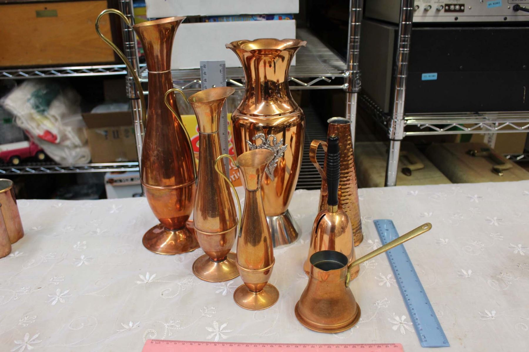 Lot of Copper Pieces (7)