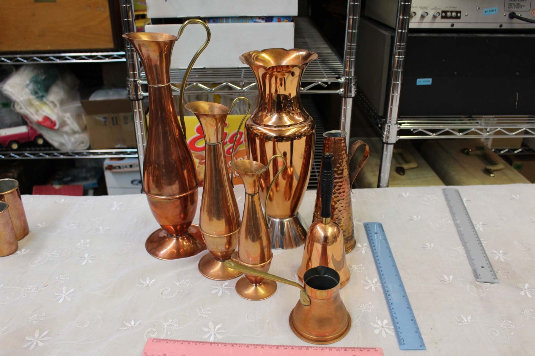 Lot of Copper Pieces (7)