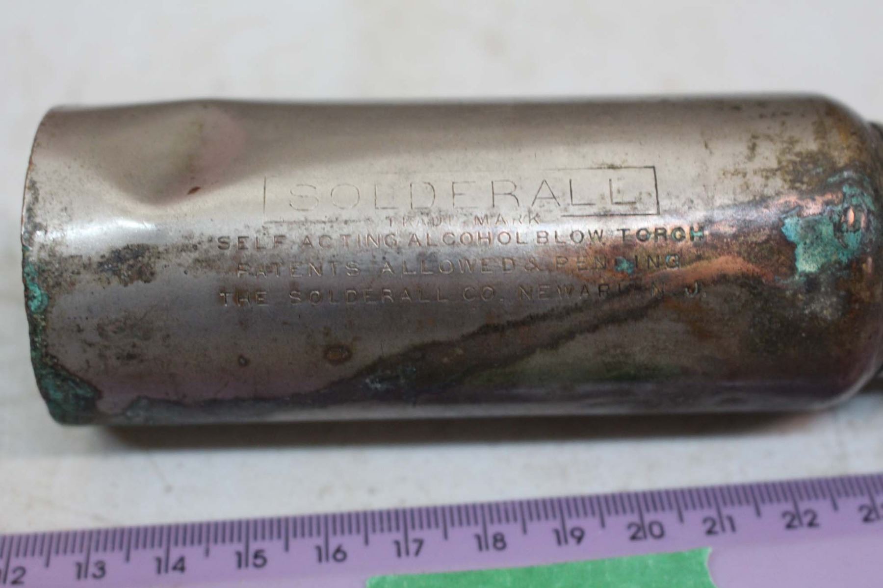 Vintage Self Acting Alcohol Blow Torch