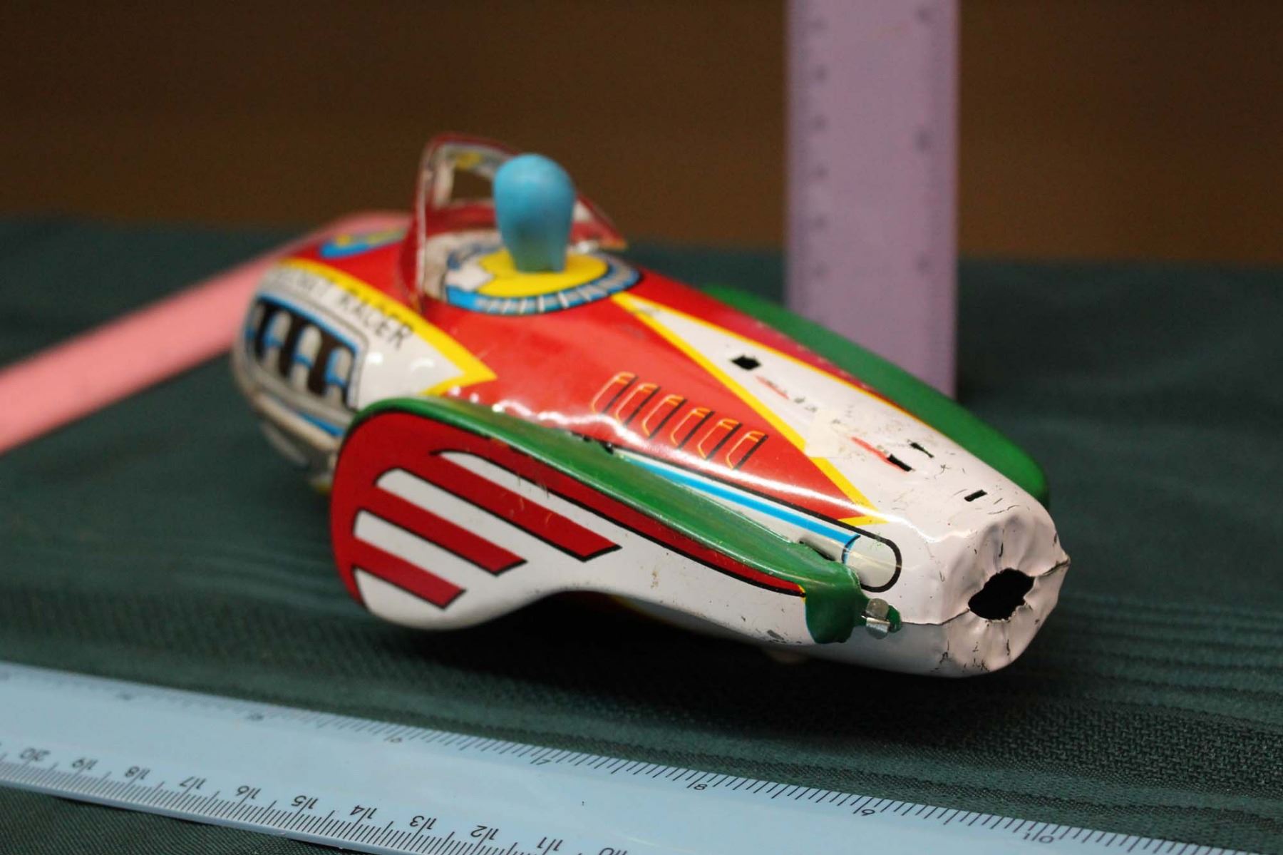 Vintage Tin Toy, Rocket Racer