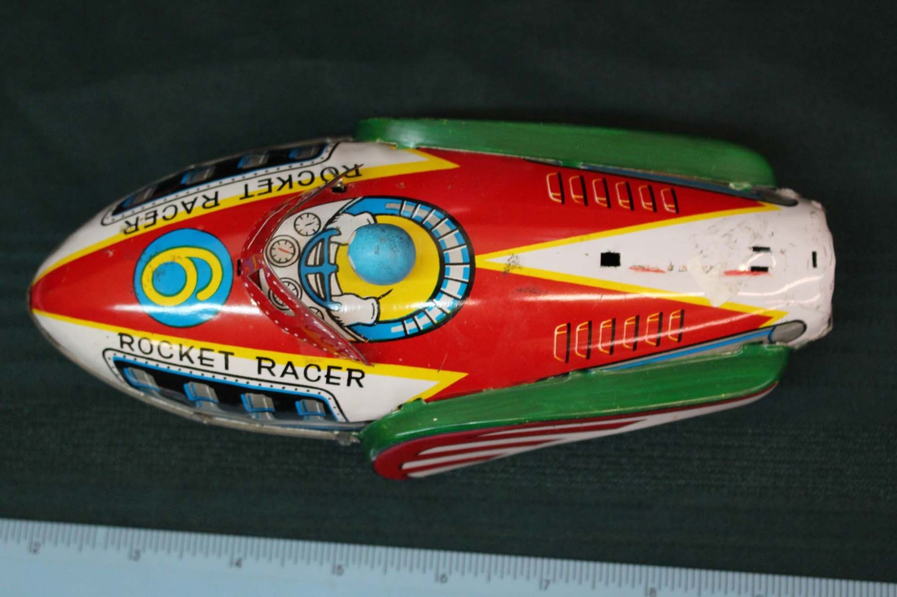 Vintage Tin Toy, Rocket Racer