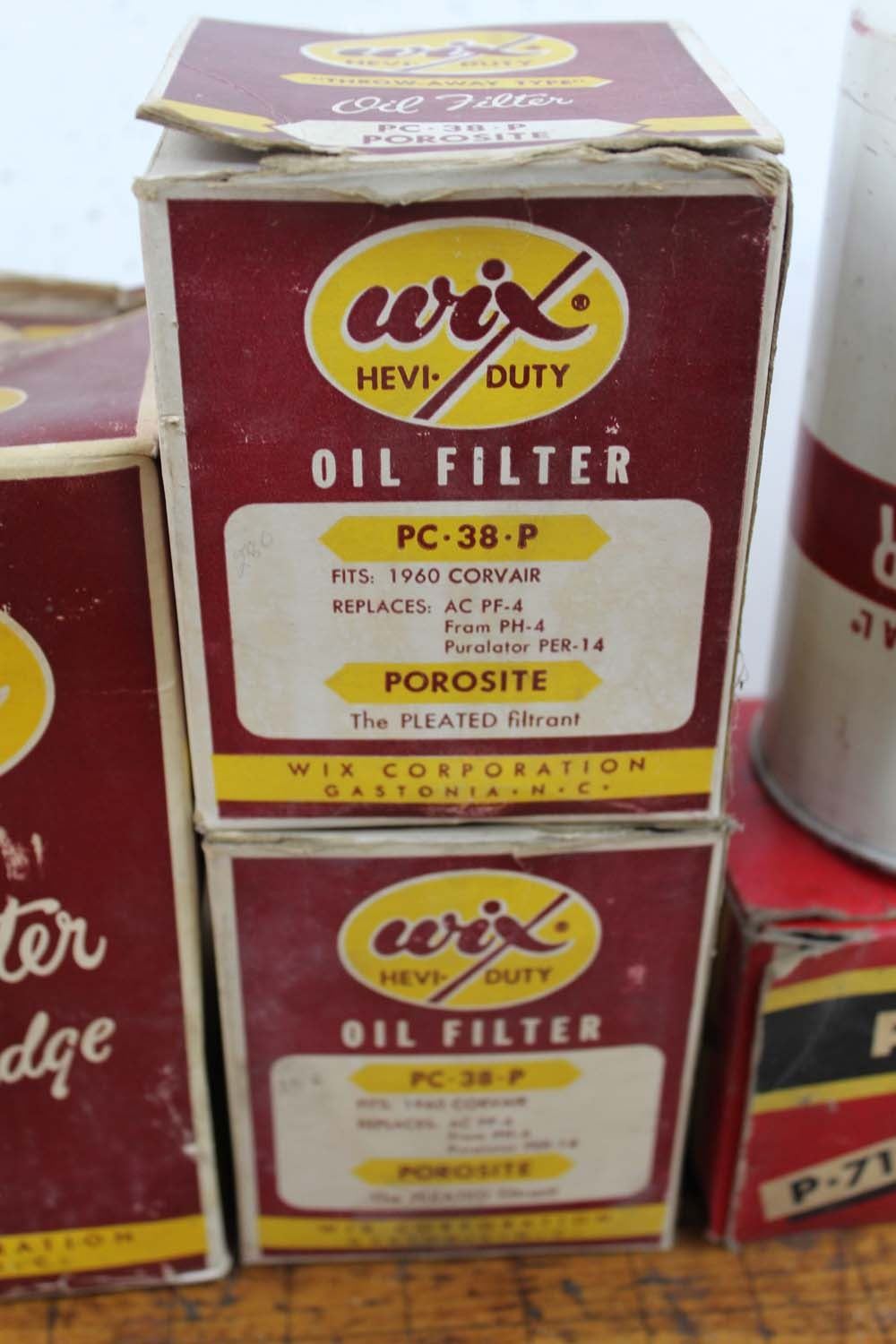 Vintage Fuel Filter Lot 1960 Corvair IH Detroit Diesel