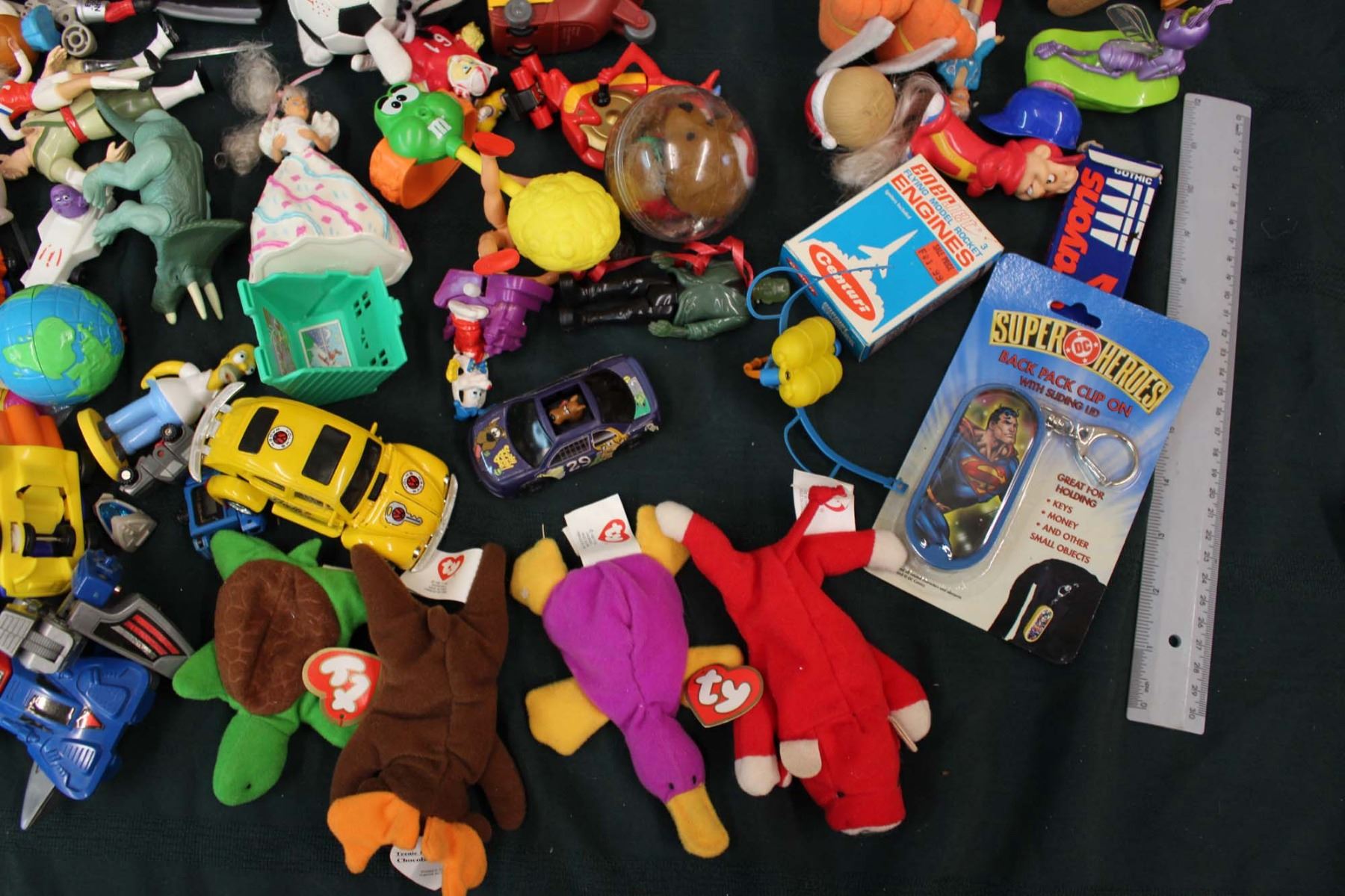 Lot of McDonald and Misc. Kids Toys Some TY Bennie Babies