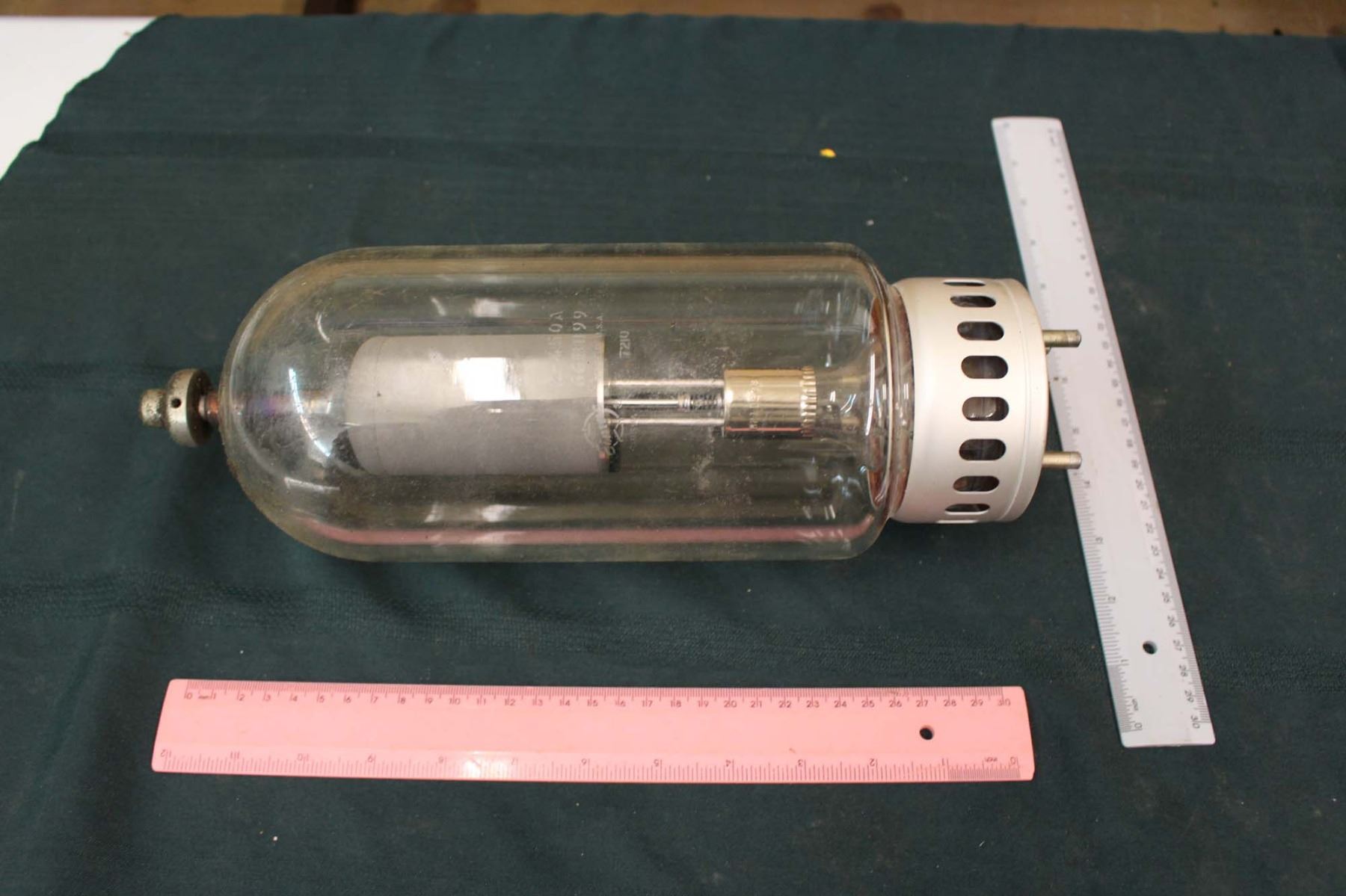 Eimac Glass Electrical Tube (2-450A, 66B899, Made in USA)