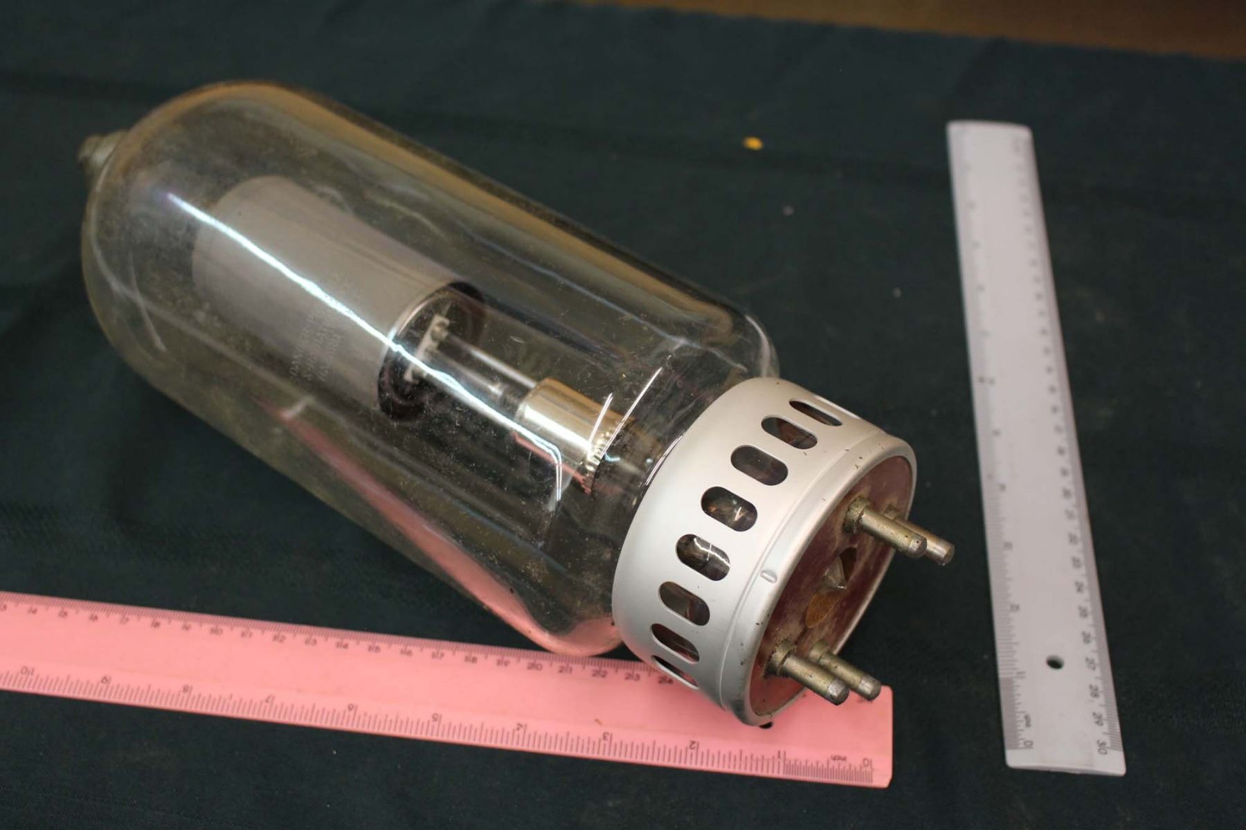 Eimac Glass Electrical Tube (2-450A, 66B899, Made in USA)