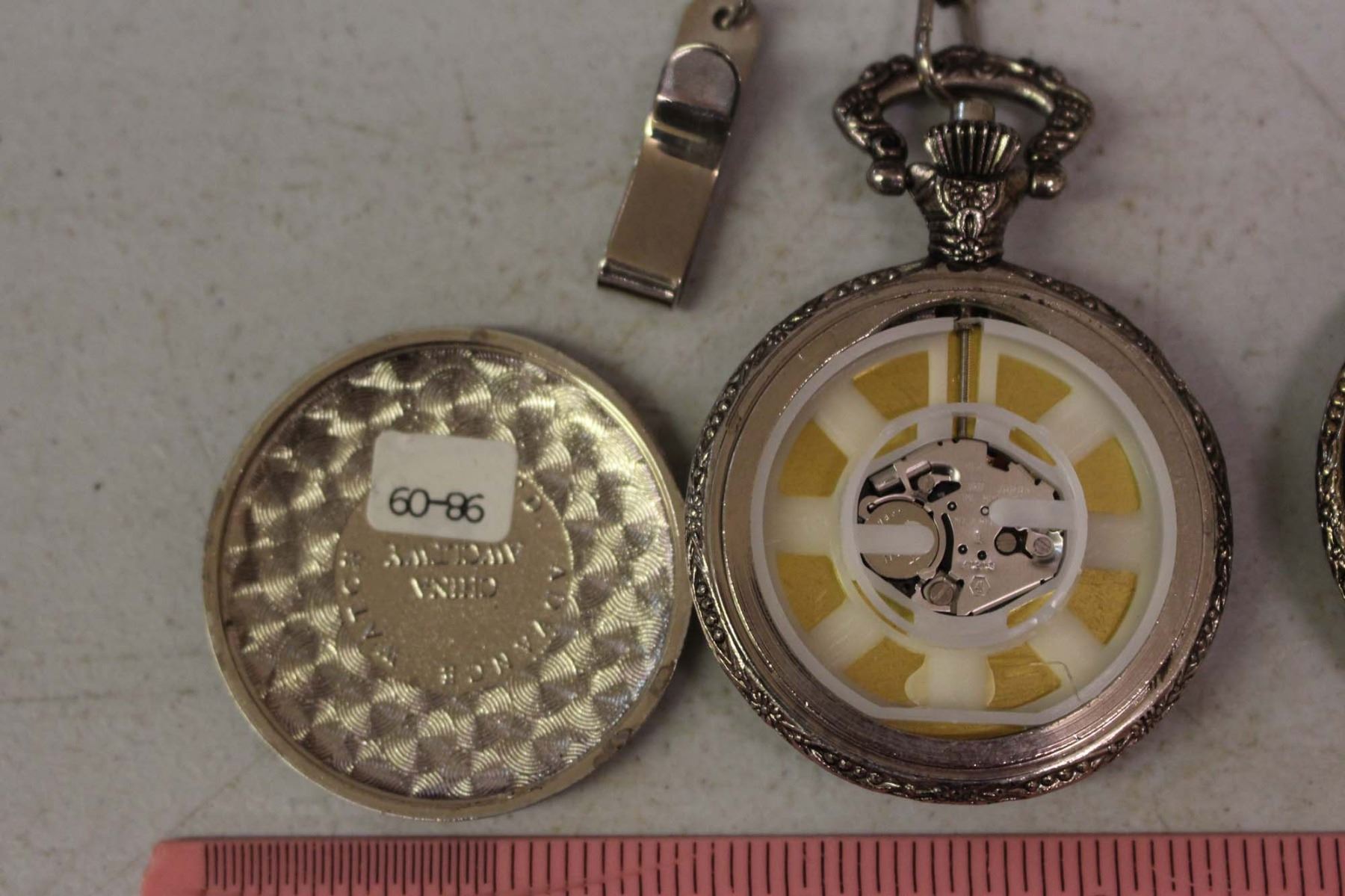 Pocket Watches (2)(LTD Japan Quartz & Acuet Japan Quartz)