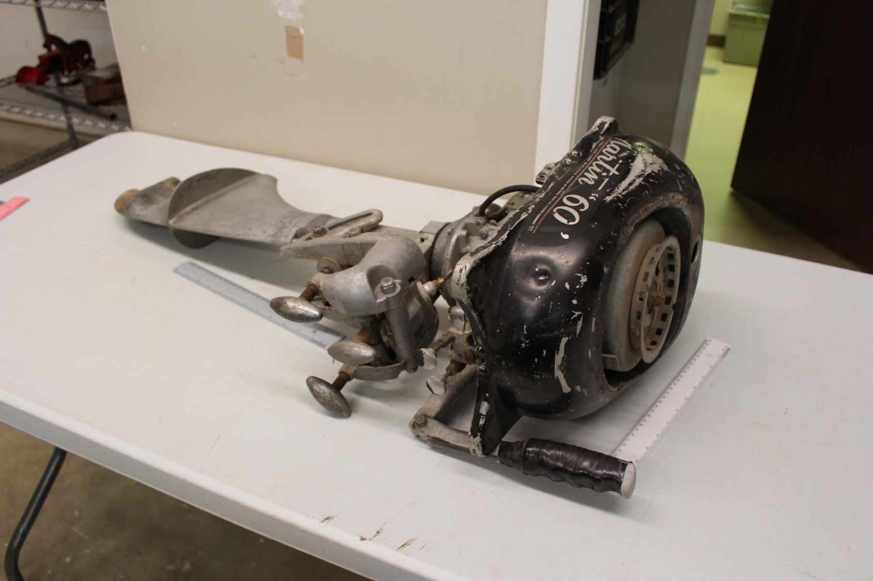 Vintage Outboard Motor Martin 60 Black