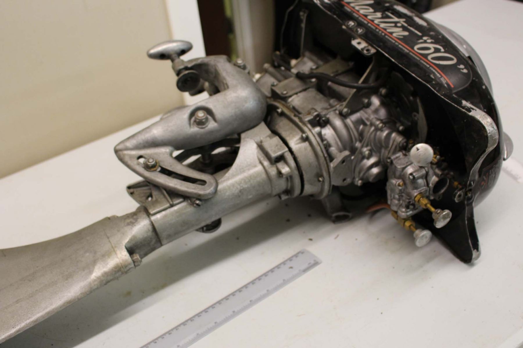 Vintage Outboard Motor Martin 60 Black