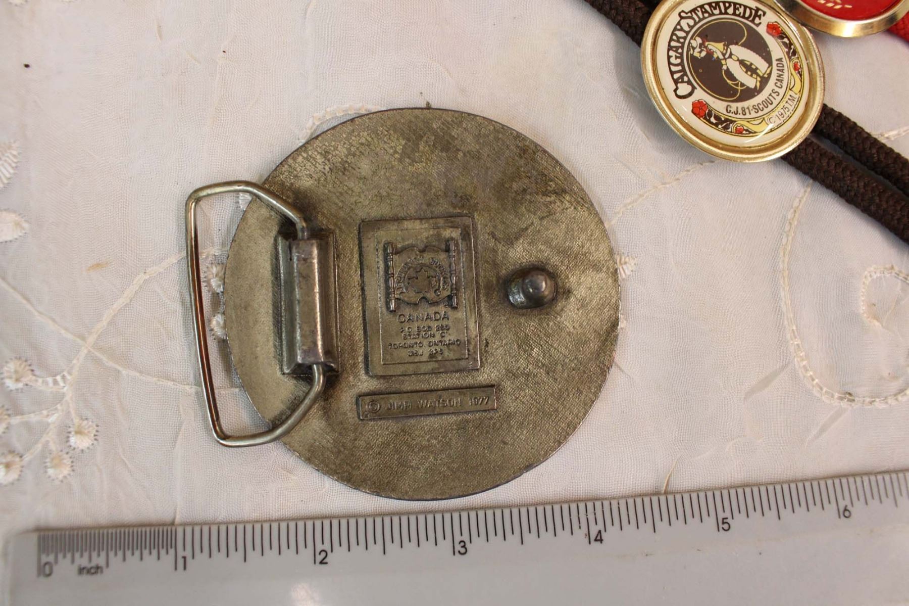 Vintage Calgary Beer Bolo Tie, Vintage Calgary Stampede Bolo Tie ...