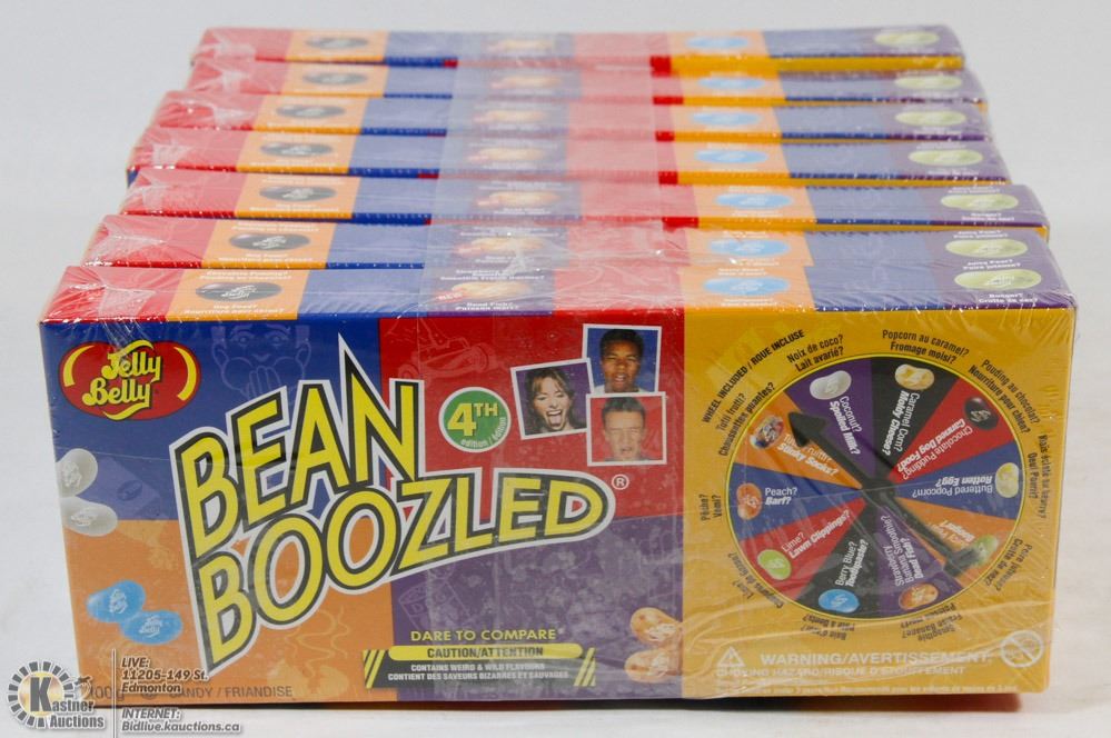 LOT OF 7 JELLYBELLY 100G BEAN BOOZLED CANDY.