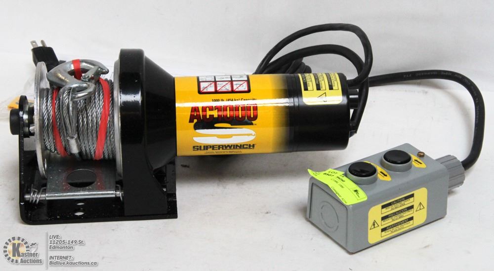 SUPERWINCH AC1000, 1000 CAPACITY