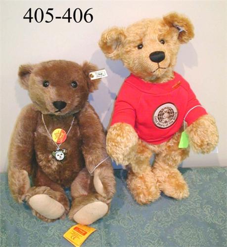 Steiff 1993 Pendant Watch Teddy Bear, a