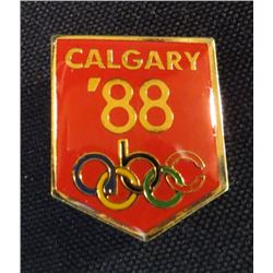 Calgary 88 Olympics ABC Pin
