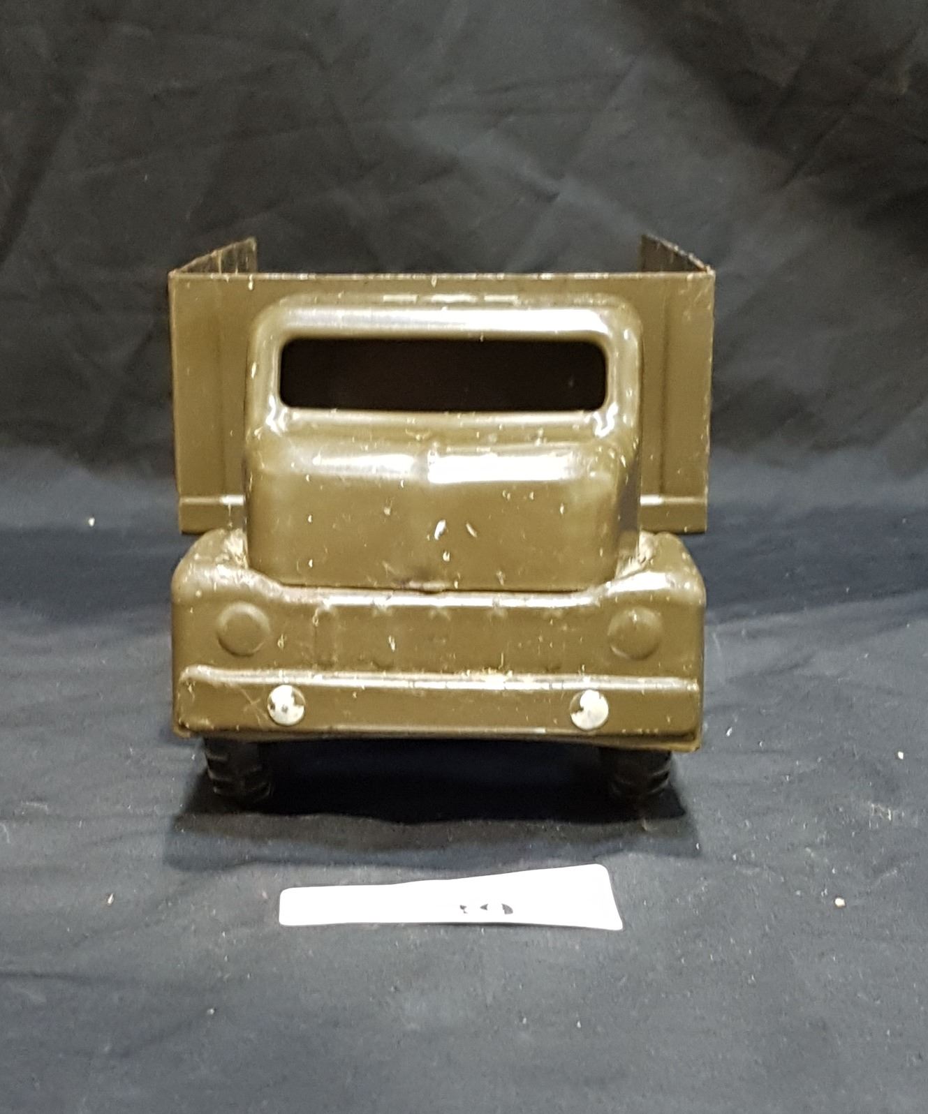 1950'S STRUCTO TOYS STEEL ARMY TRUCK