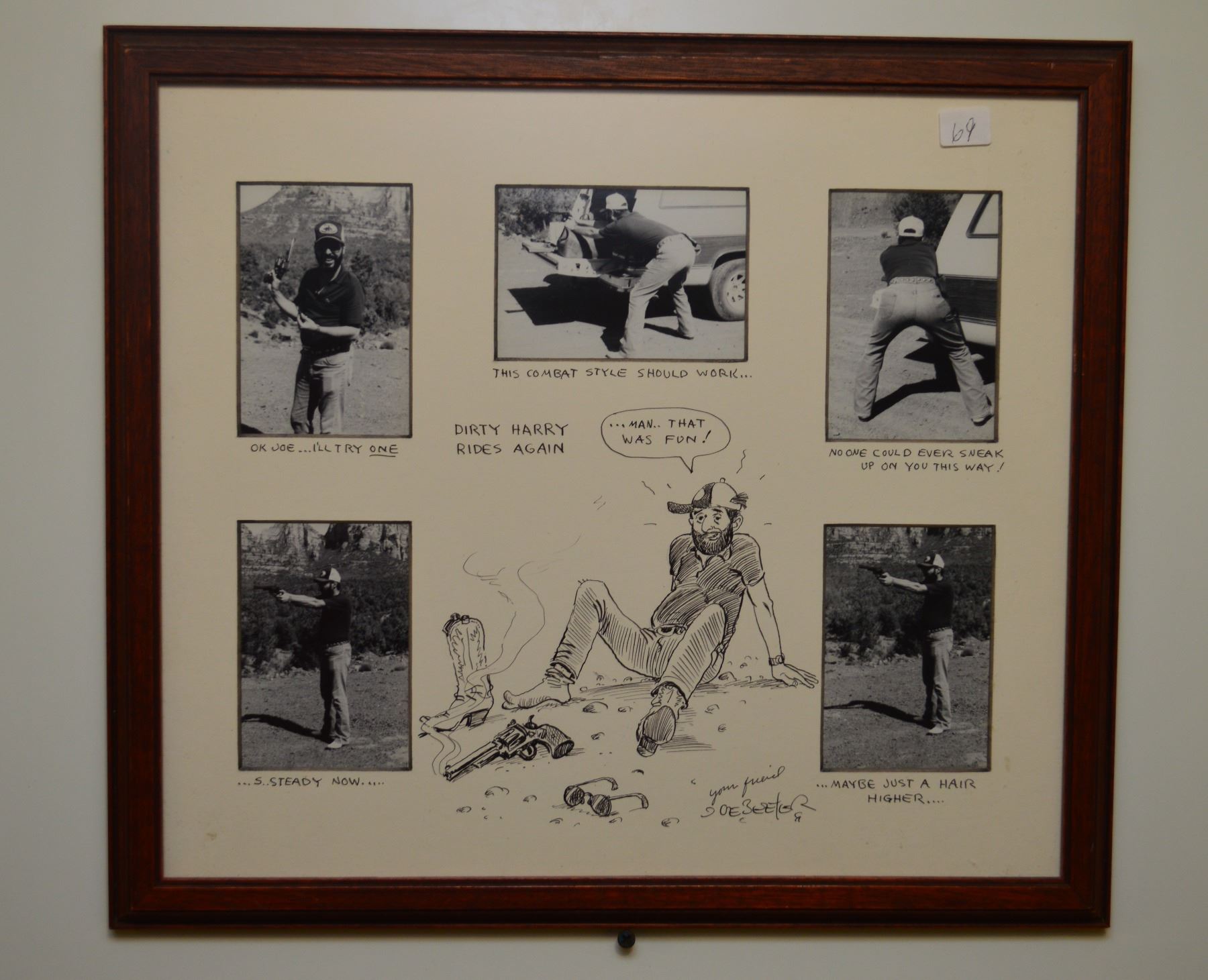 PHOTO OPF SNUFF GARRETT AND JOE BEELER DRAWING