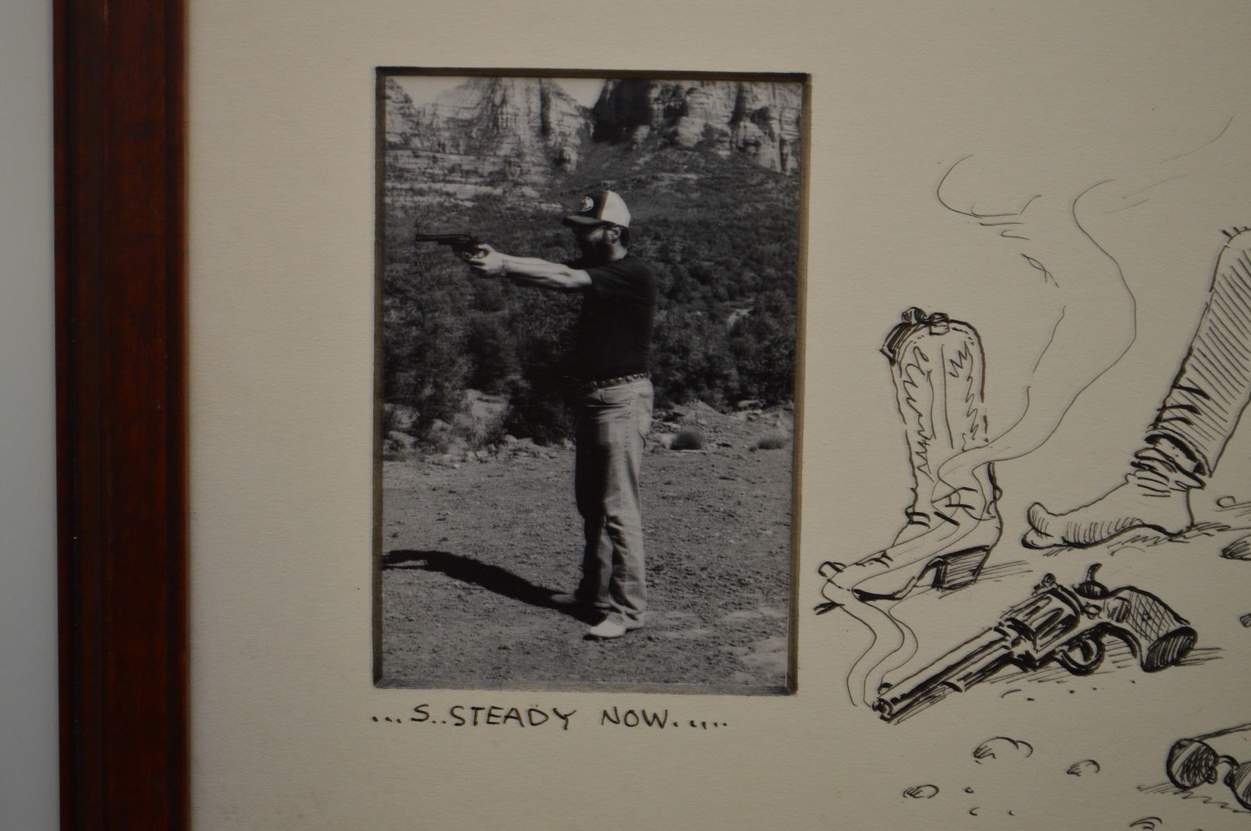 PHOTO OPF SNUFF GARRETT AND JOE BEELER DRAWING