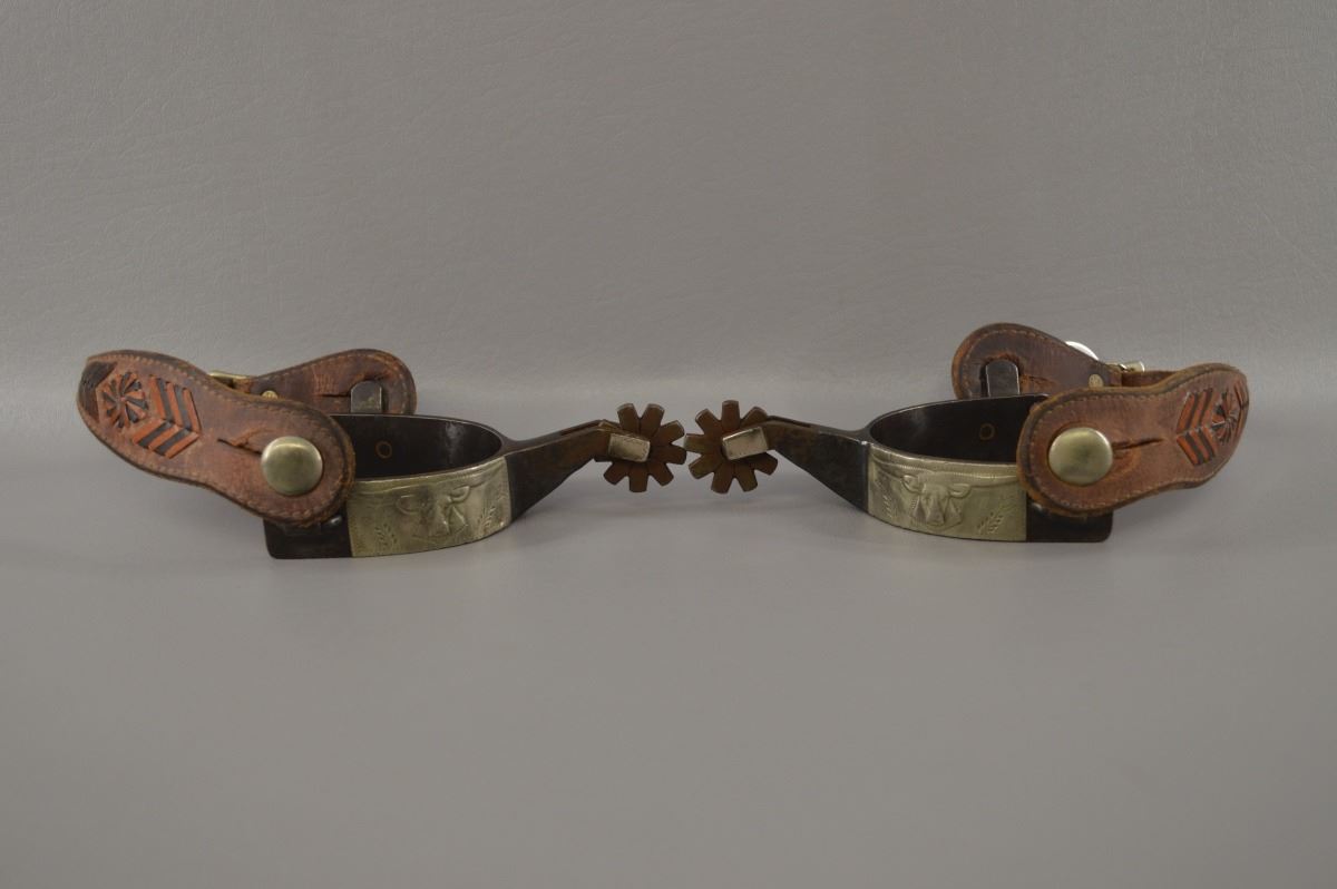 Western spurs marked Kelly