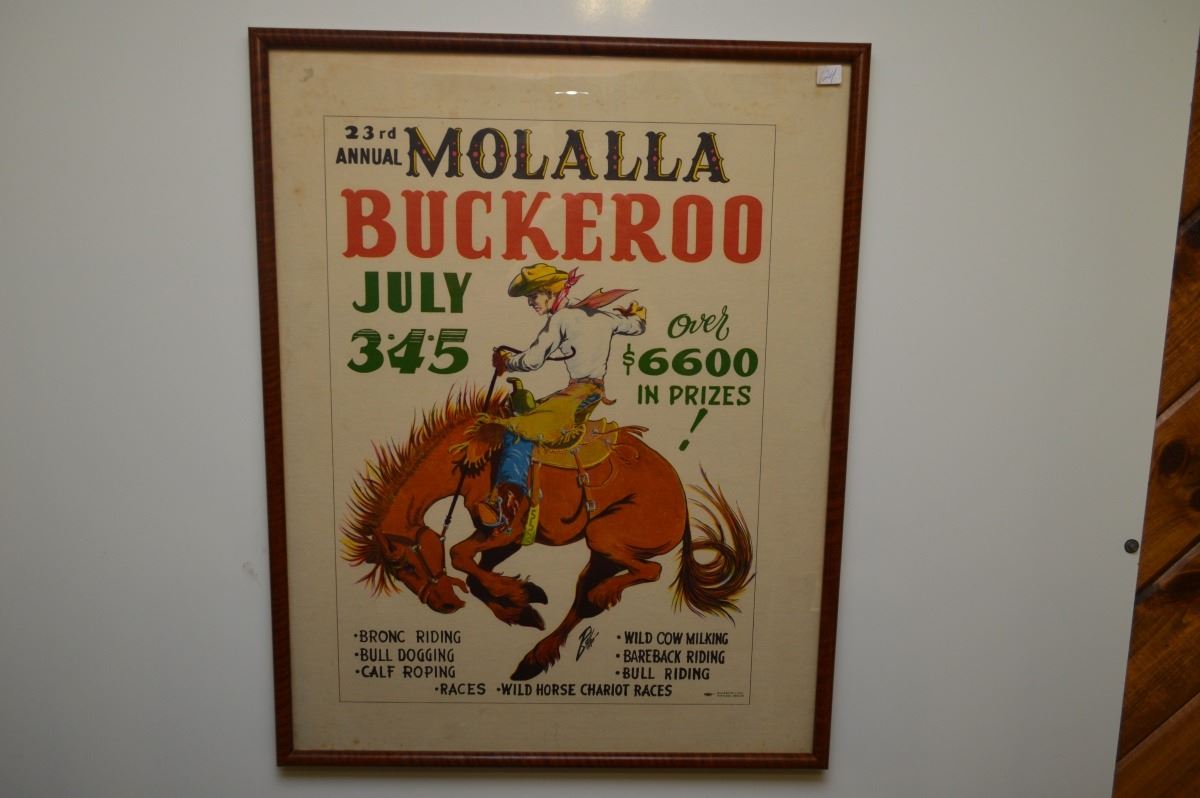 Molalla Rodeo poster 23rd annual