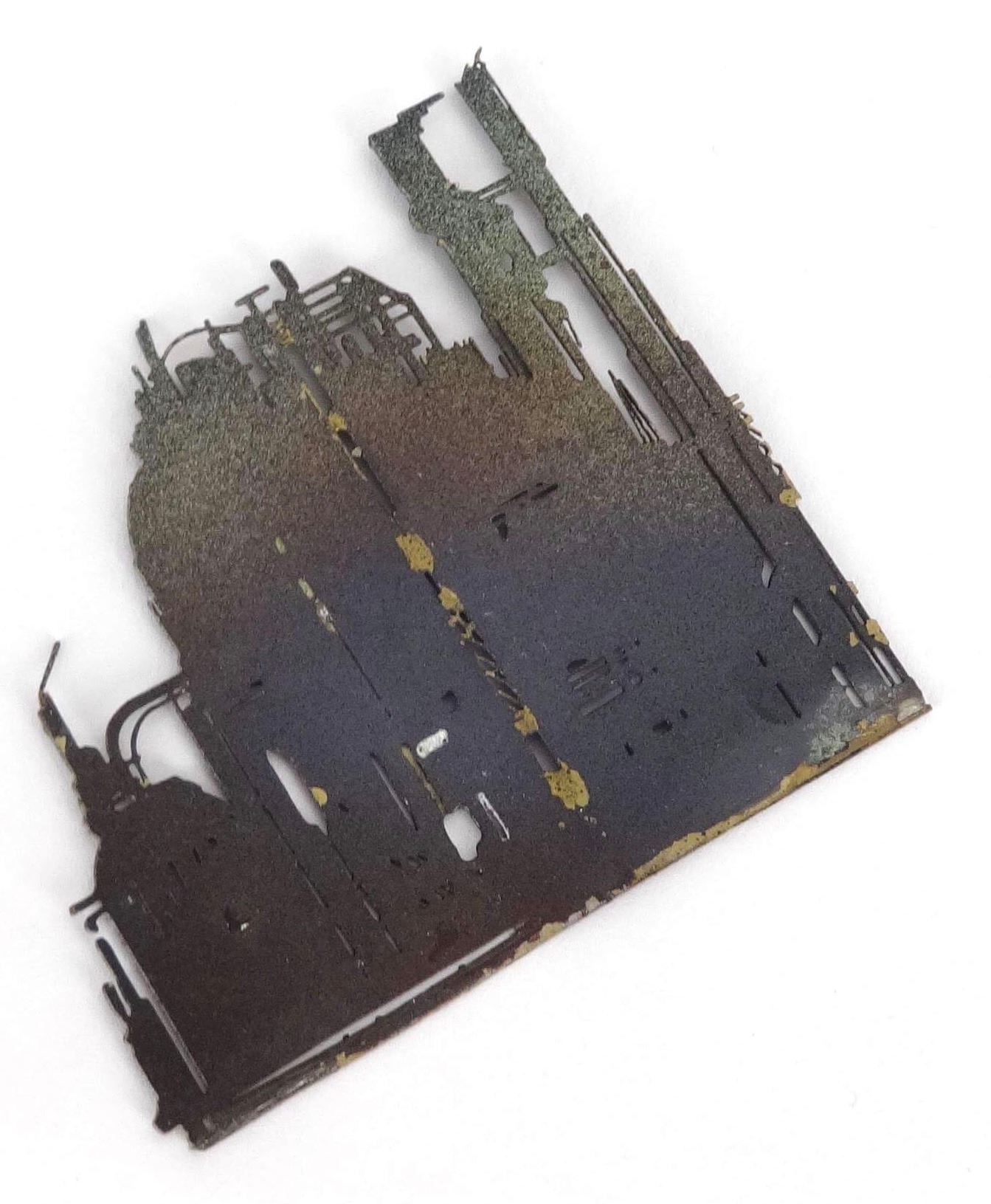 Blade Runner (1982) - Hades Etched Brass Refinery Landscape Miniature