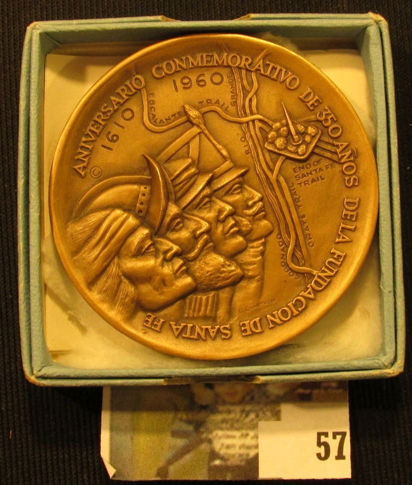 1610-1960 350th Commemorative Anniversary Founding of Santa Fe. In ...