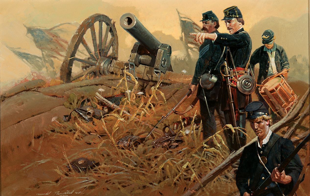 Don Prechtel -Advance On Brawner Farm