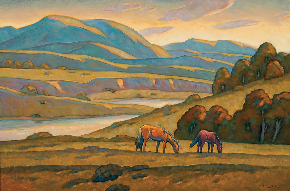 Howard Post -Two by the River