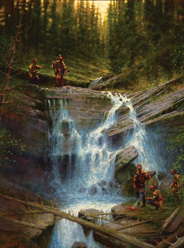 Doug Hall -Gathering at the Falls