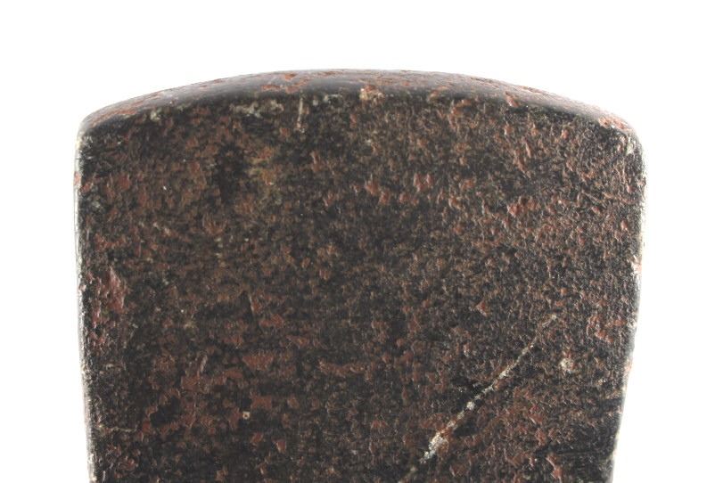 Native American Indian Drilled Greenstone Spud