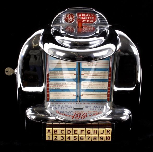 Seeburg 100 Wall-O-Matic 3W-1 Juke Box 1950's