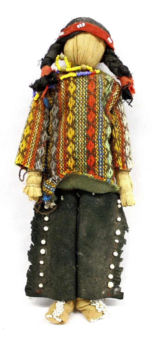 5 Vintage Native American Dolls
