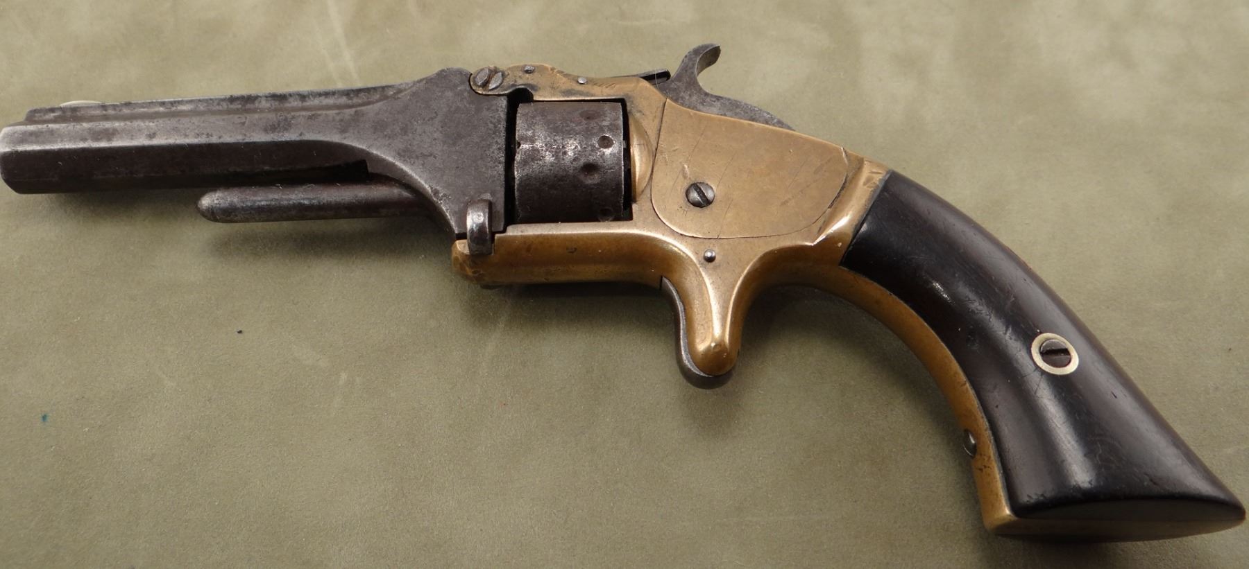 Smith & Wesson No. 2 Army SA revolver, .32 cal. Rimfire, ca. 1861