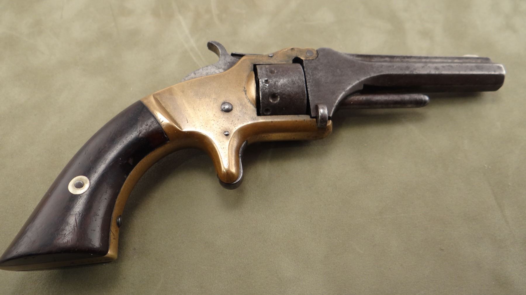 Smith & Wesson No. 2 Army SA revolver, .32 cal. Rimfire, ca. 1861