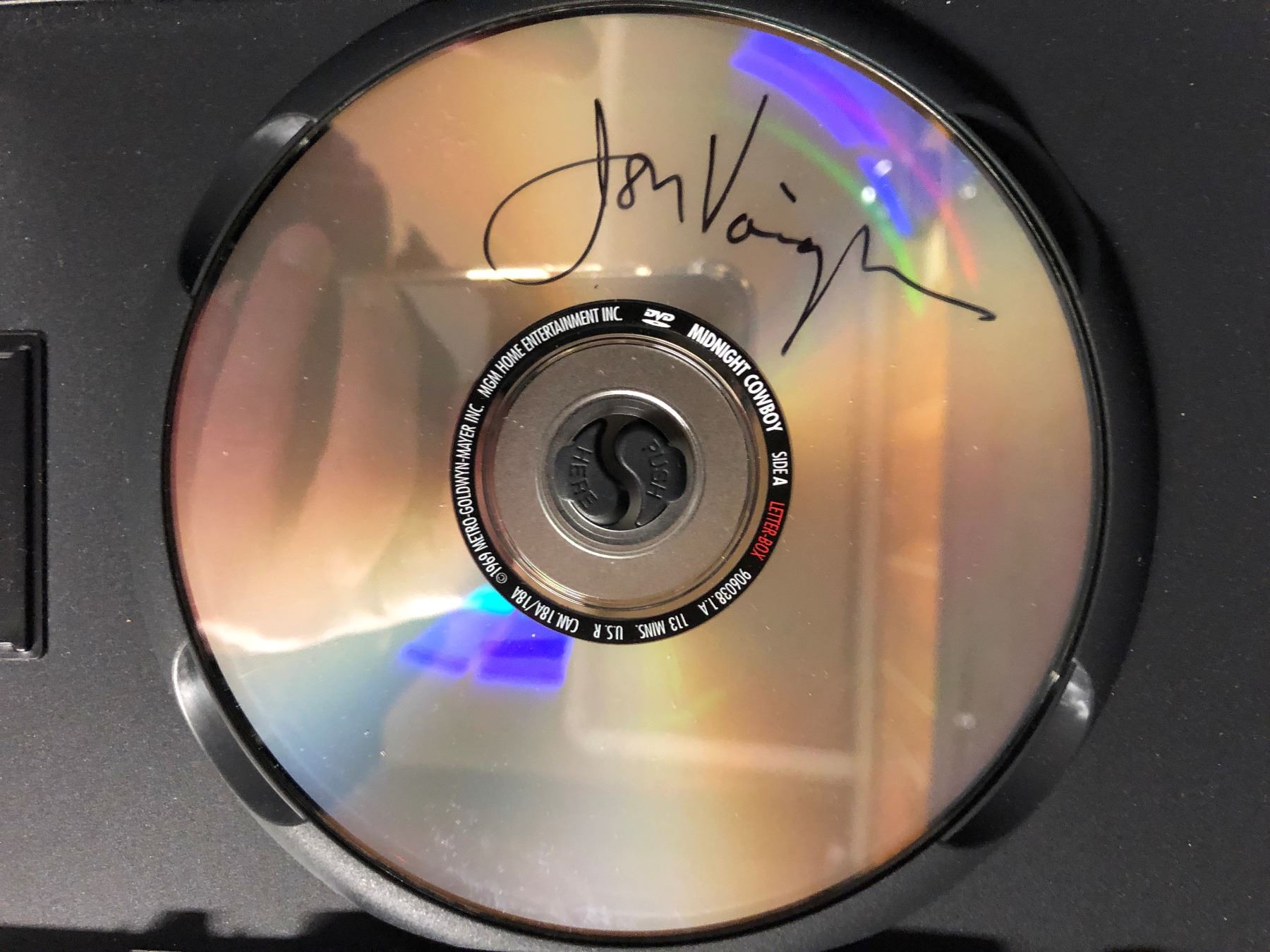 JON VOIGHT SIGNED "MIDNIGHT COWBOY" DVD