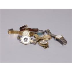 Wristwatches Five Seiko, Birks Quartz