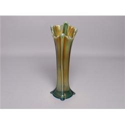 Dugan Carnival Glass Wide Rib Vase