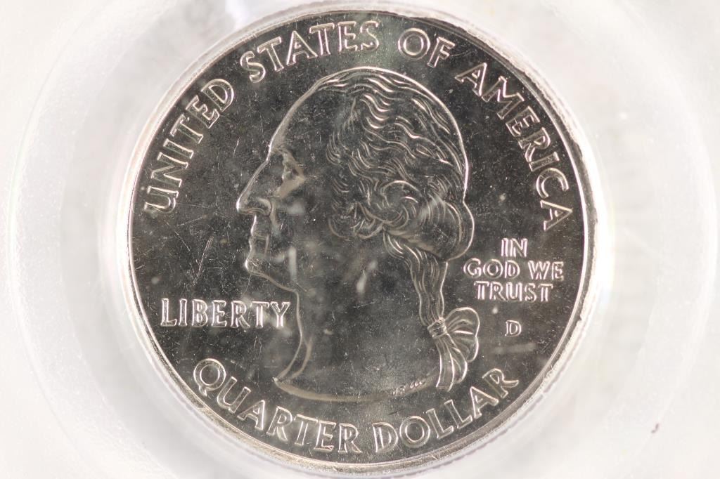 ERROR 2004-D WISCONSIN QUARTER EXTRA LEAF LOW