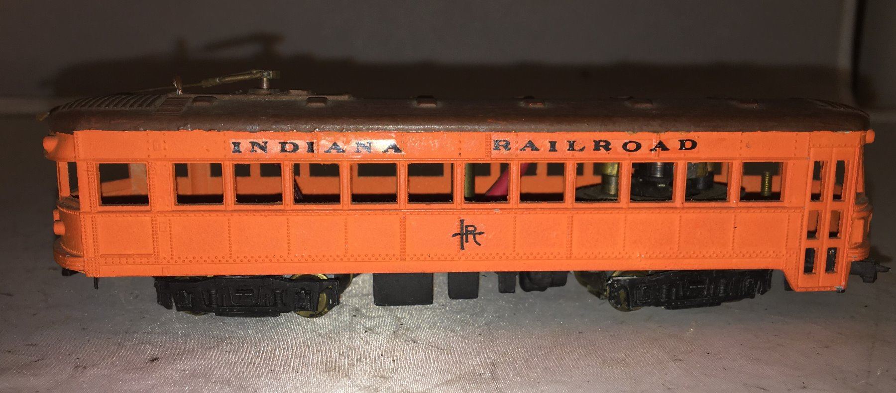 Indiana Railroad HO Scale Interurban Rail Car