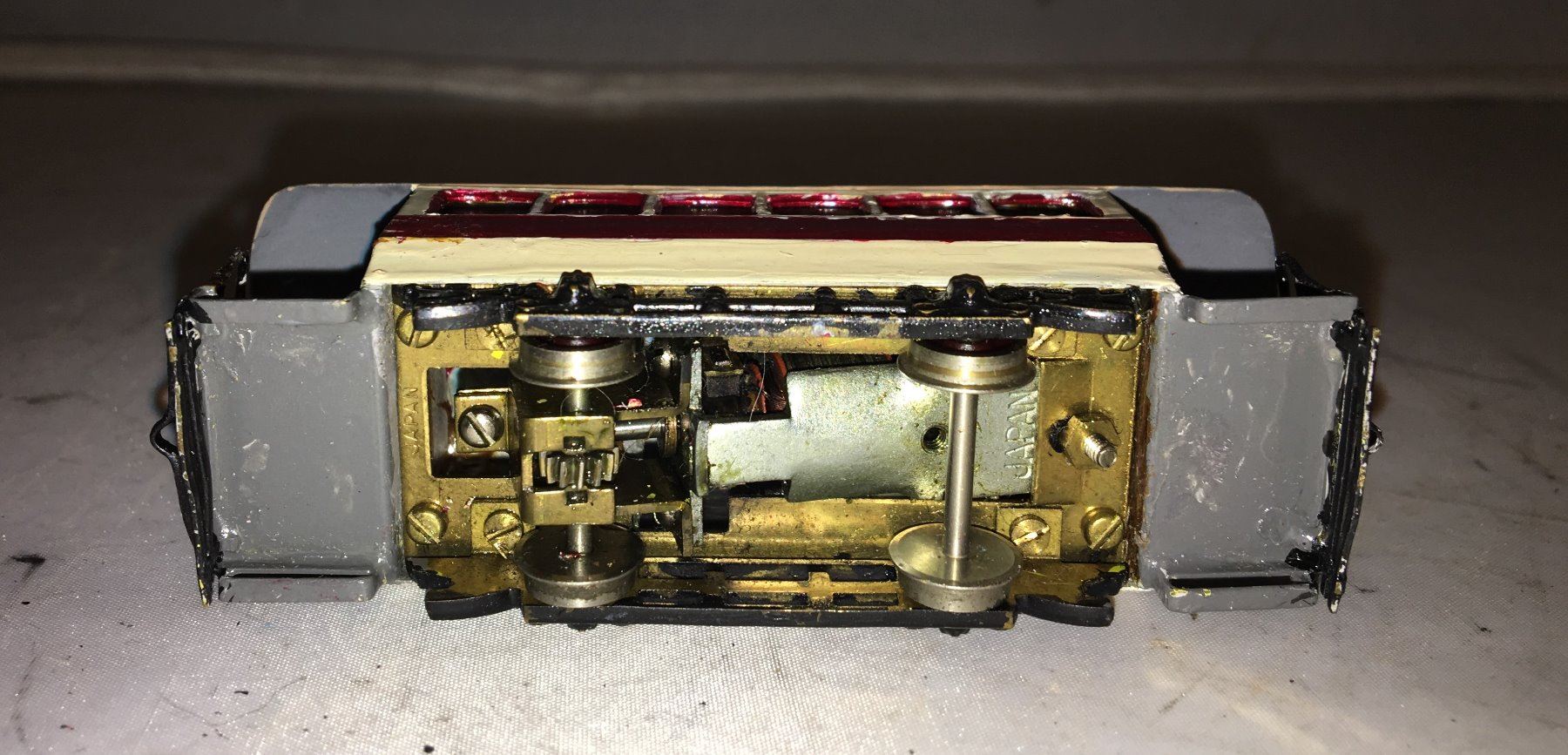 Brass HO Scale Trolley