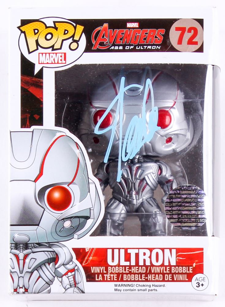 Stan Lee Signed "Ultron" Marvel Funko Pop Figure (Lee Hologram)