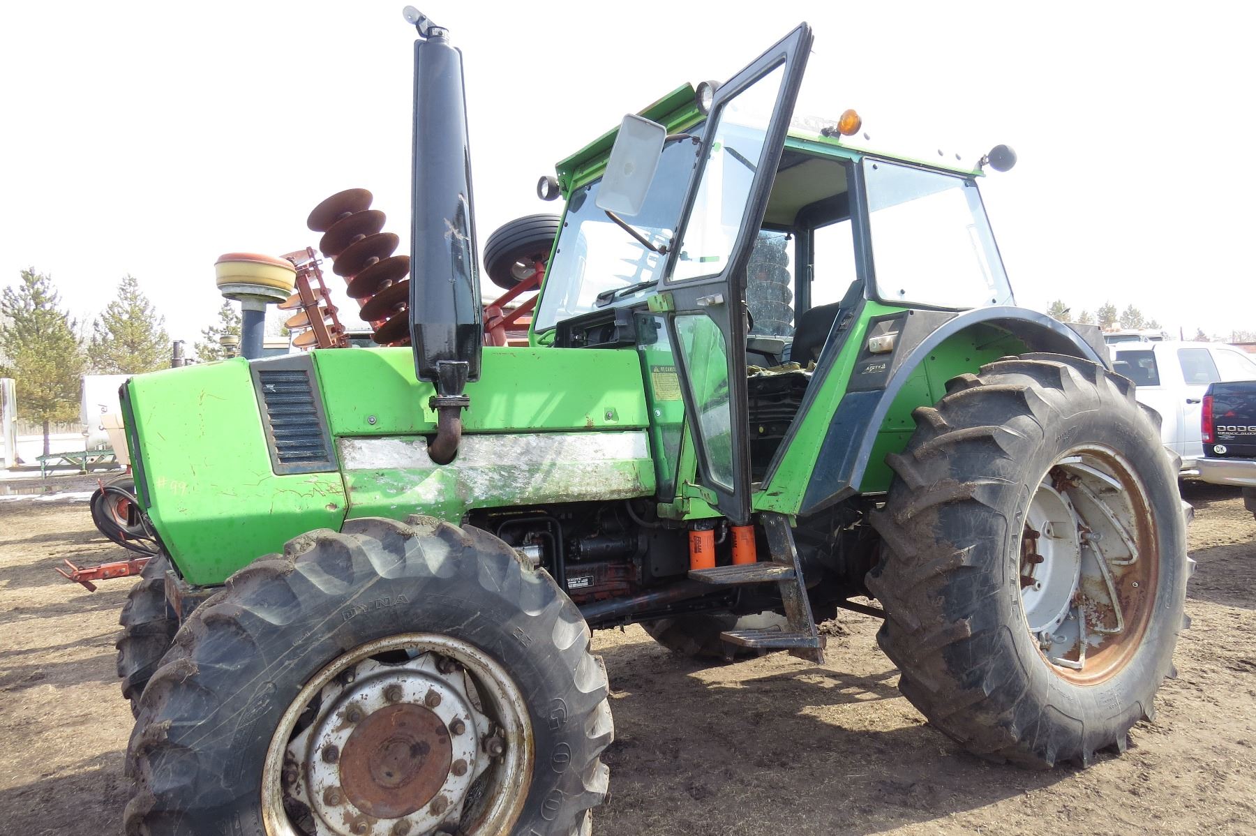 DEUTZ DX90 FWA TRACTOR