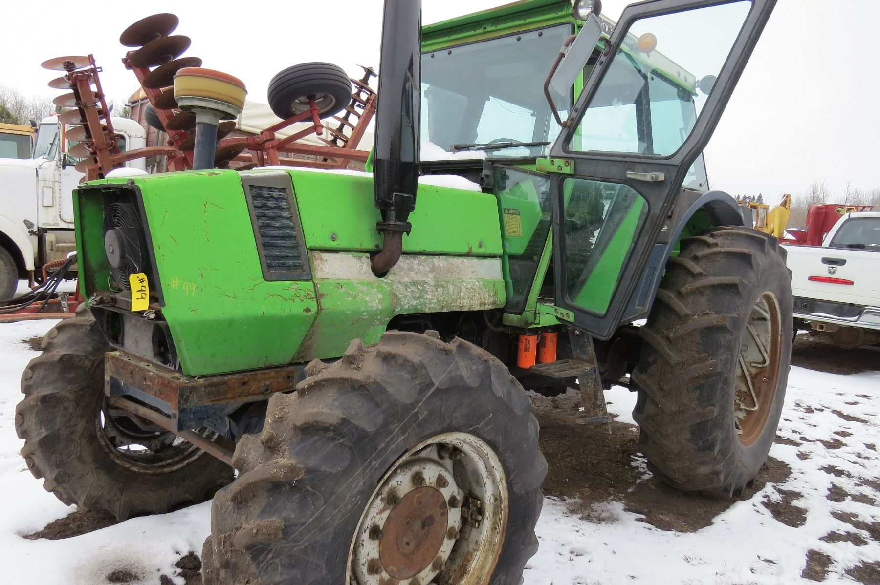 DEUTZ DX90 FWA TRACTOR
