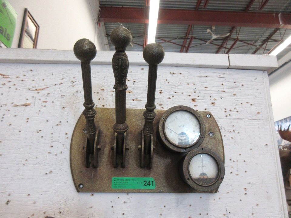 Cast Metal Movie Prop with Handles & Gauges