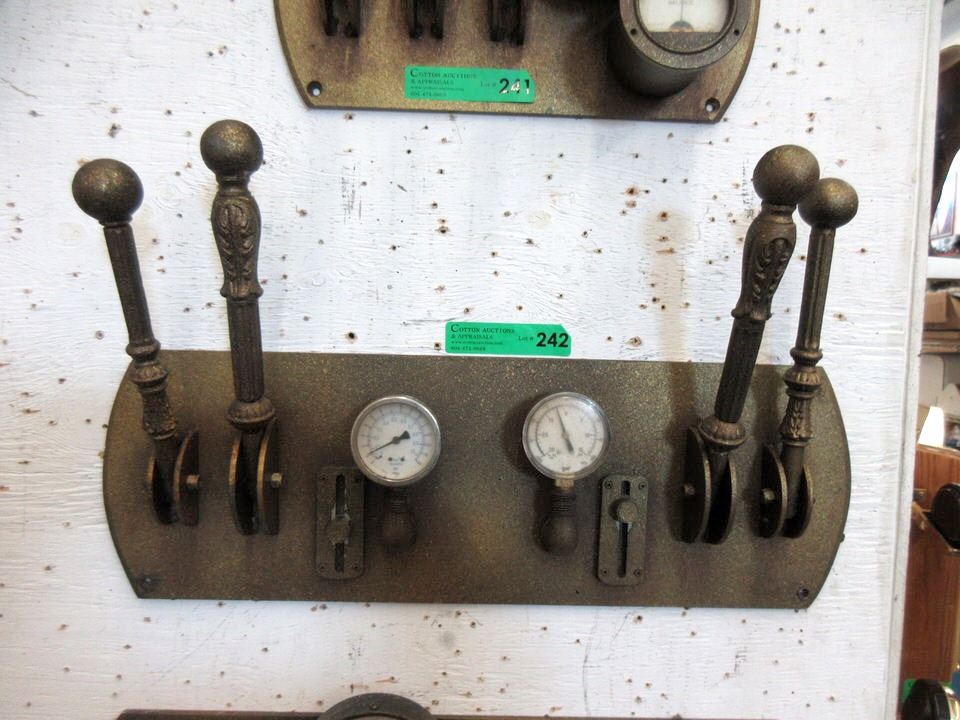 Cast Metal Movie Prop with Handles & Gauges