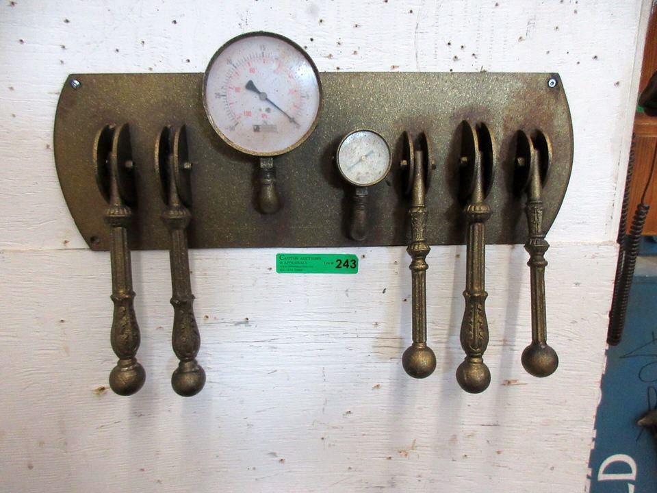 Cast Metal Movie Prop with Handles & Gauges