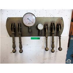 Cast Metal Movie Prop with Handles & Gauges