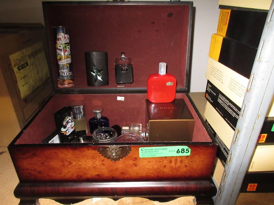 Selection of Colognes & Perfume in Keepsake Box