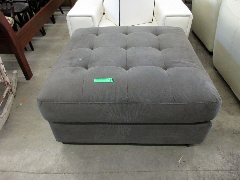 3 Foot x 3 Foot Fabric Ottoman