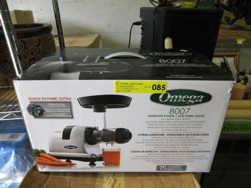 Omega 8007 Low Speed Juicer