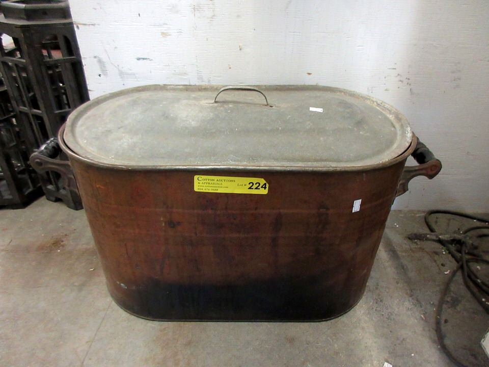 Large Copper Boiler Pan
