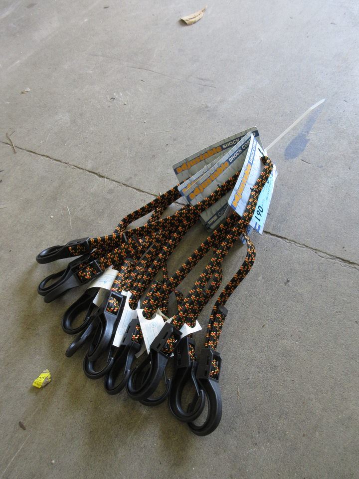 Six 36" Adjustable Shock Cords